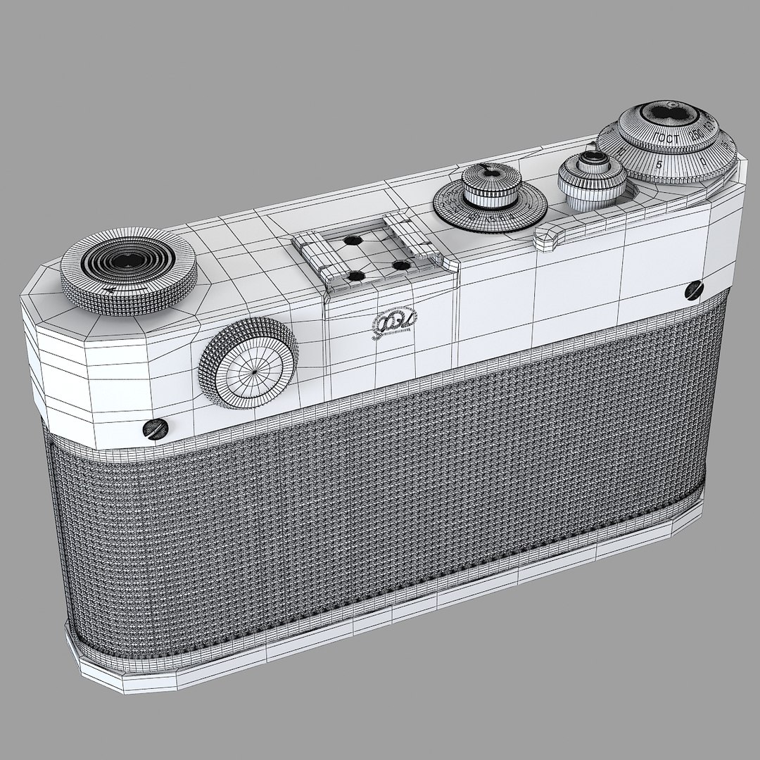3d Fed-3 Rangefinder Camera