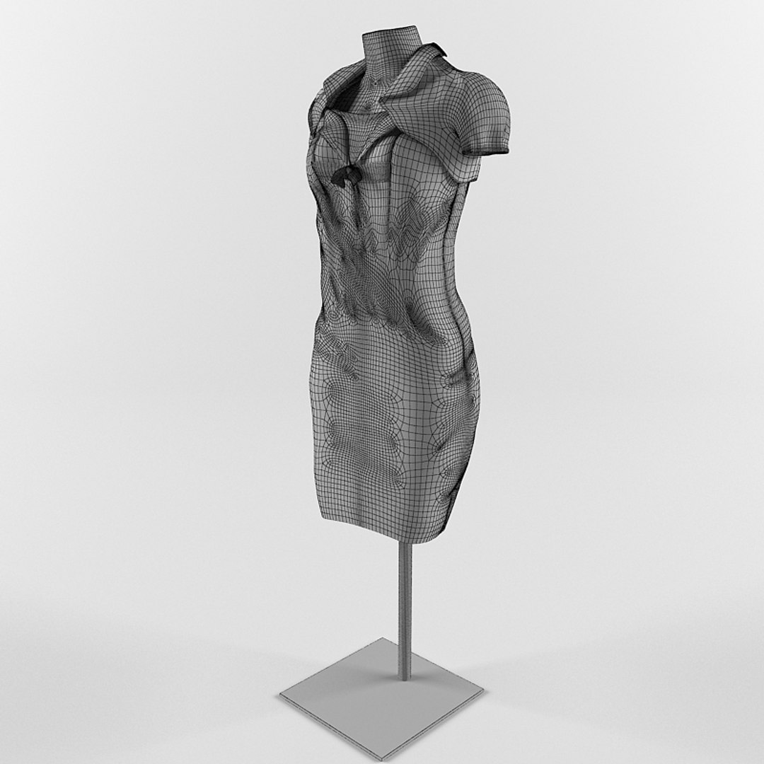 3d Dress Dummy Model