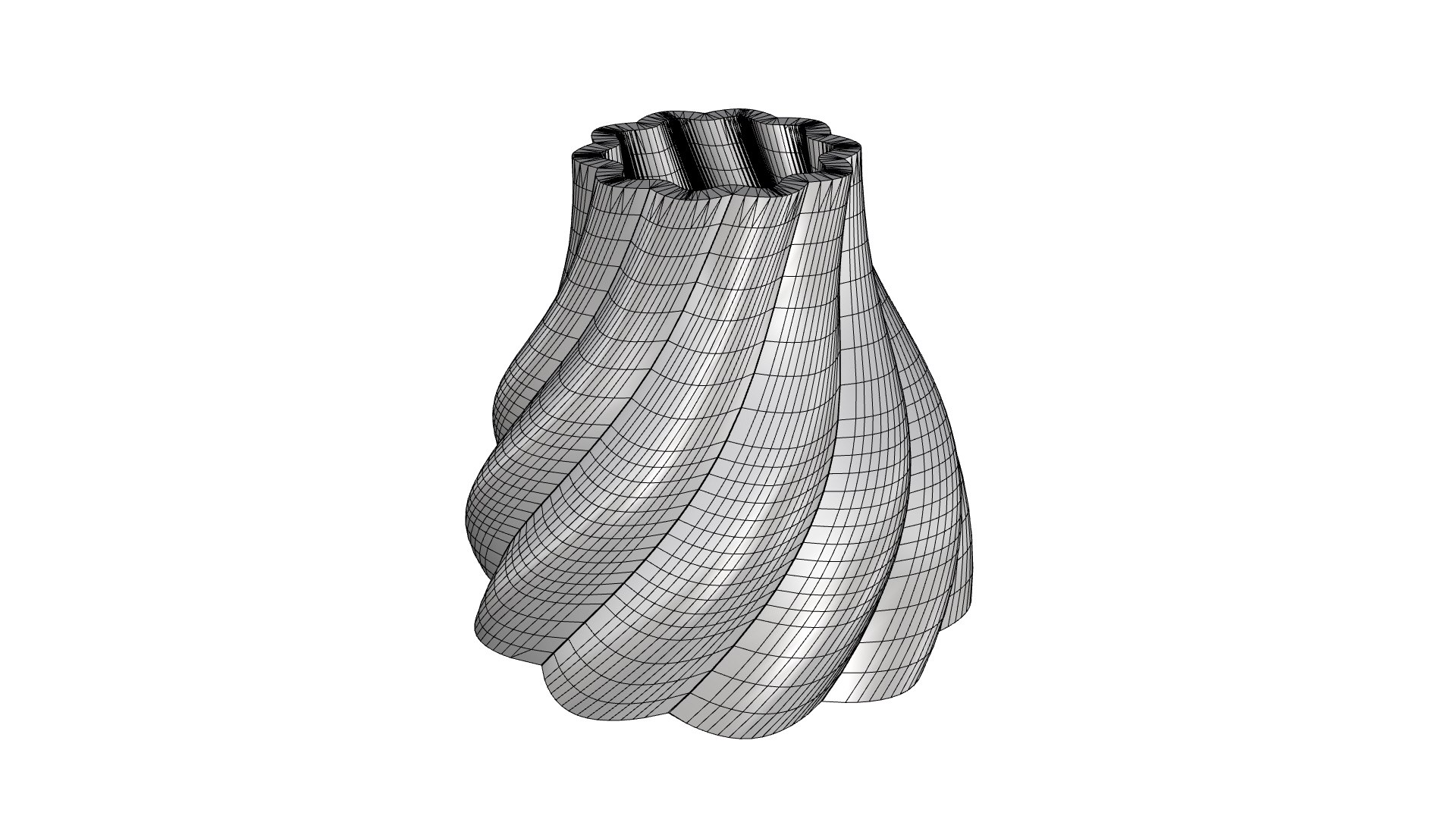 Parametric Twisted Vase 3D model - TurboSquid 2152363