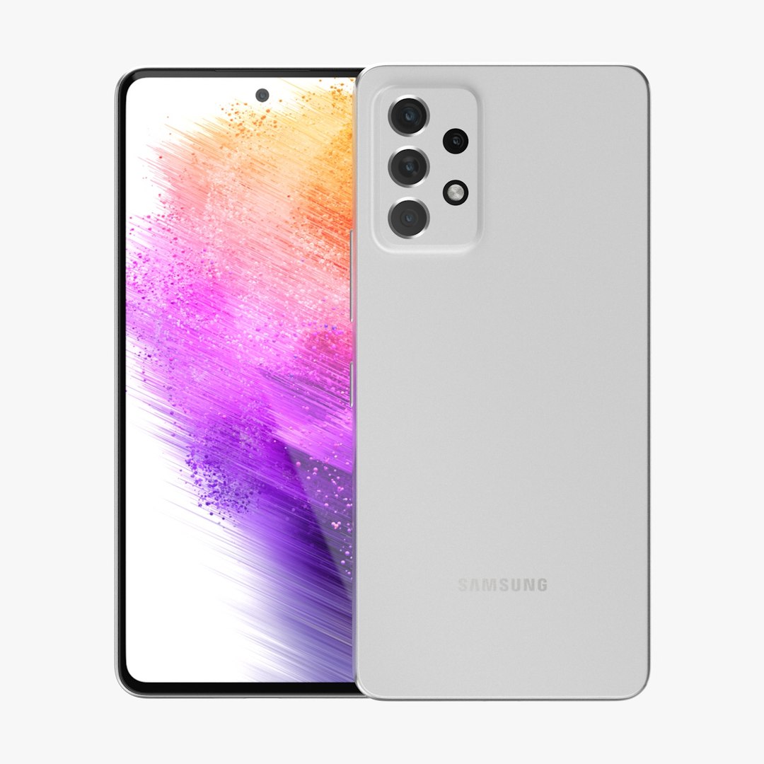 3D model Samsung Galaxy A73 White - TurboSquid 1871776