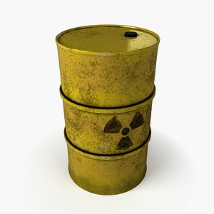 Nuclear Barrel 3D Models for Download | TurboSquid