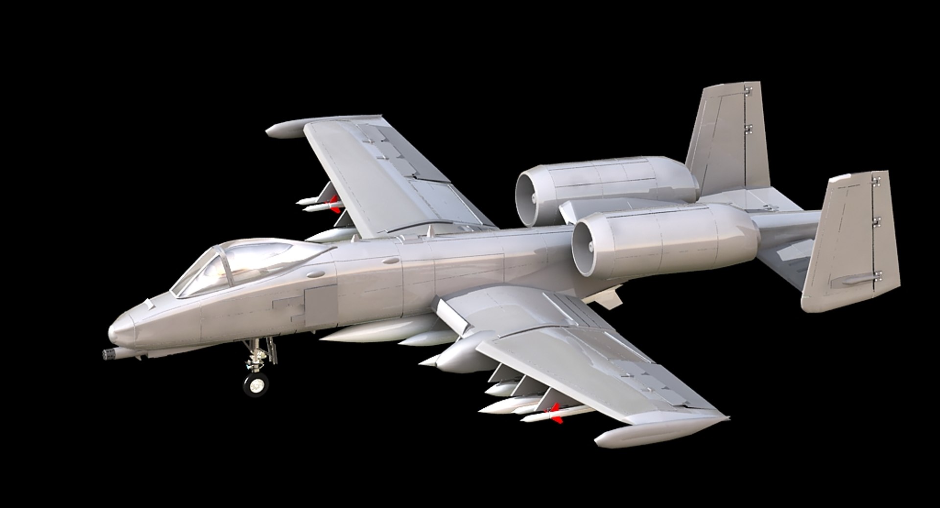 a-10 10 3d model