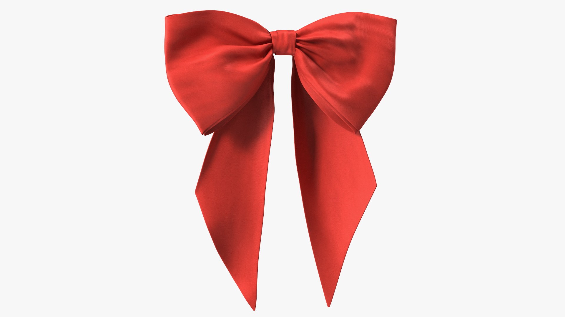 Vogue Bow Red 3D model - TurboSquid 1882154