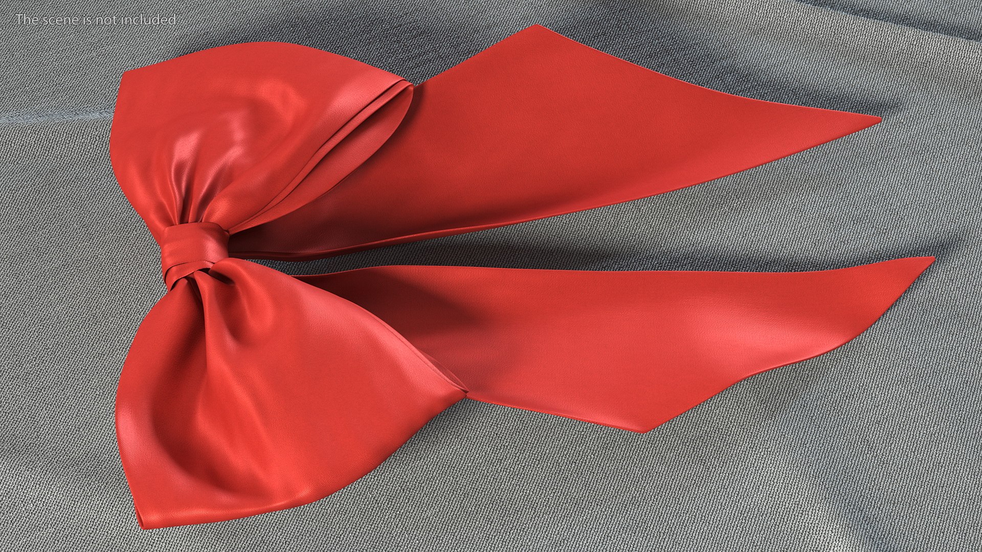 Vogue Bow Red 3D Model - TurboSquid 1882154