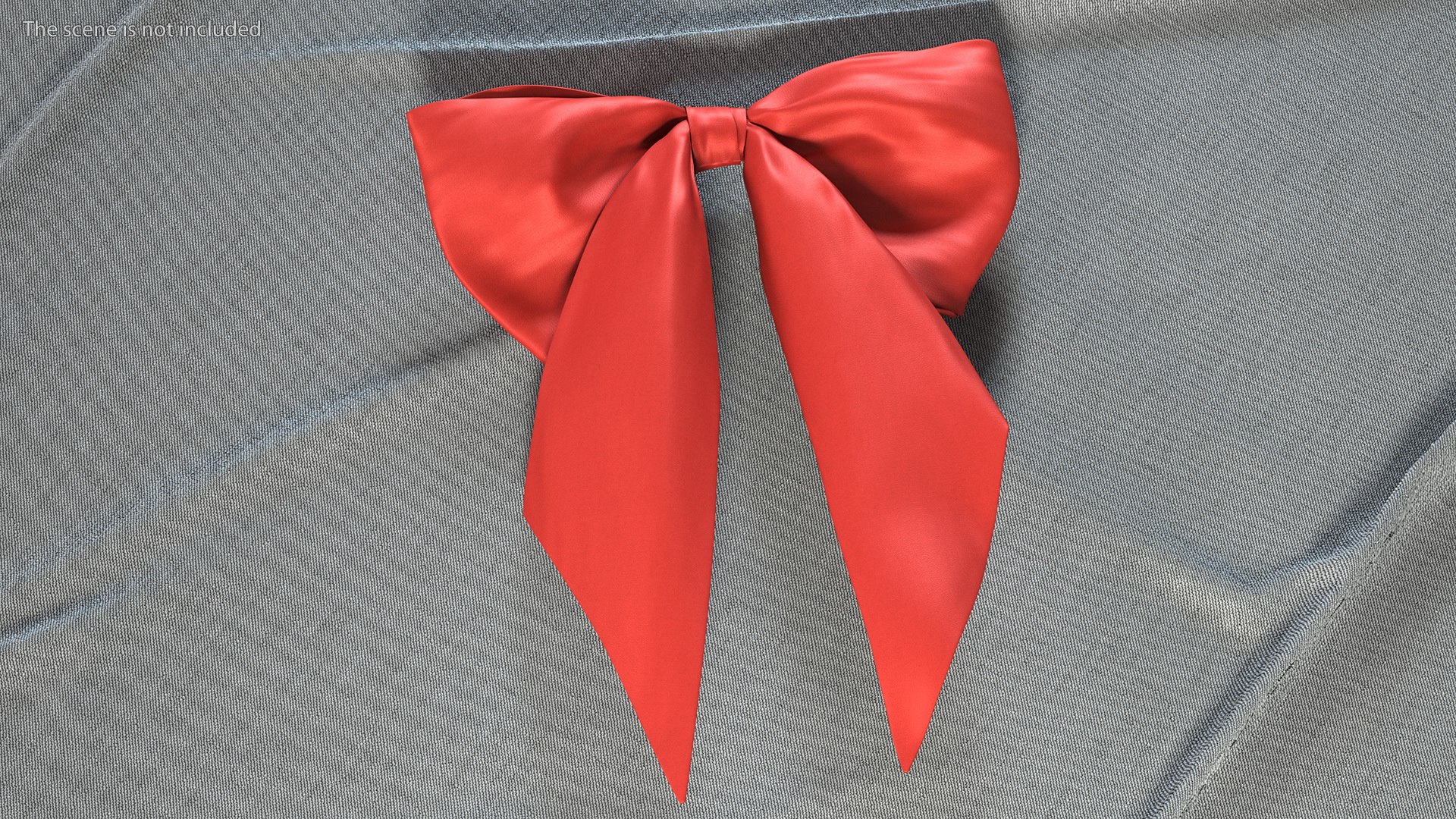 Vogue Bow Red 3D Model - TurboSquid 1882154
