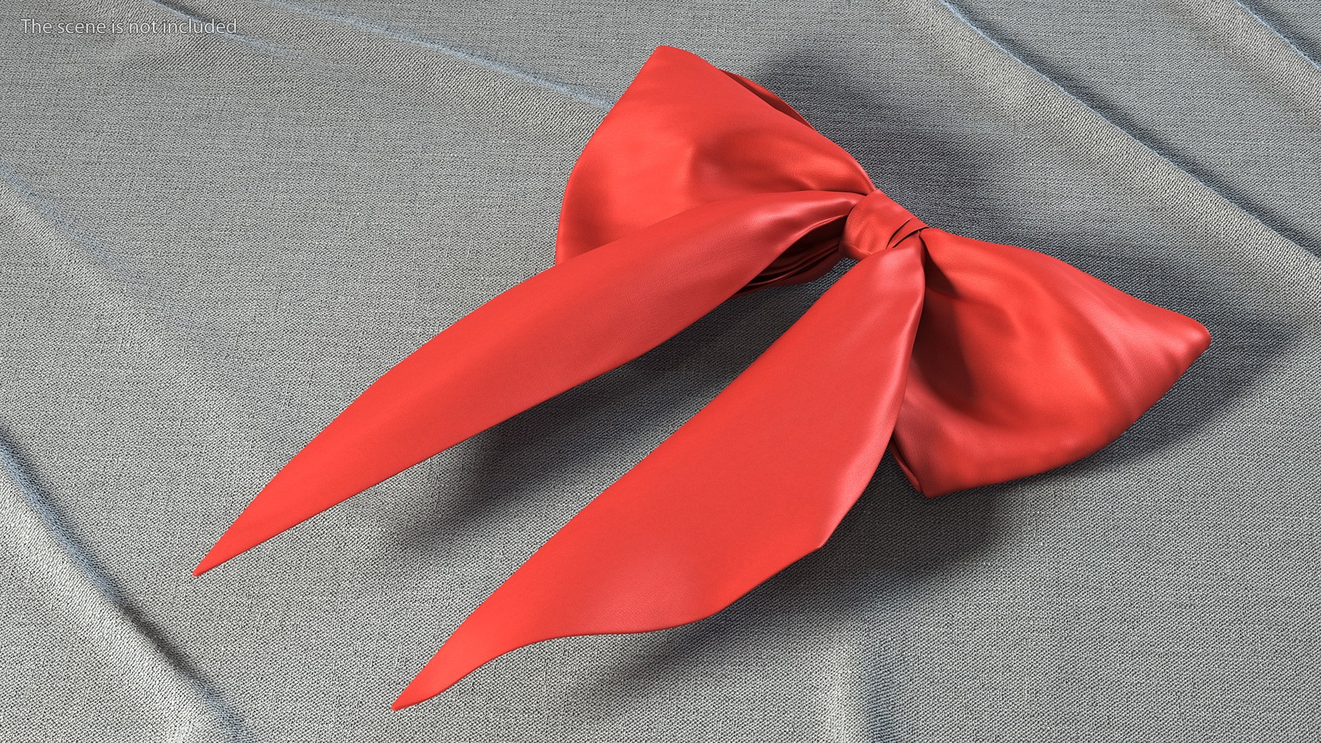 Vogue Bow Red 3D Model - TurboSquid 1882154