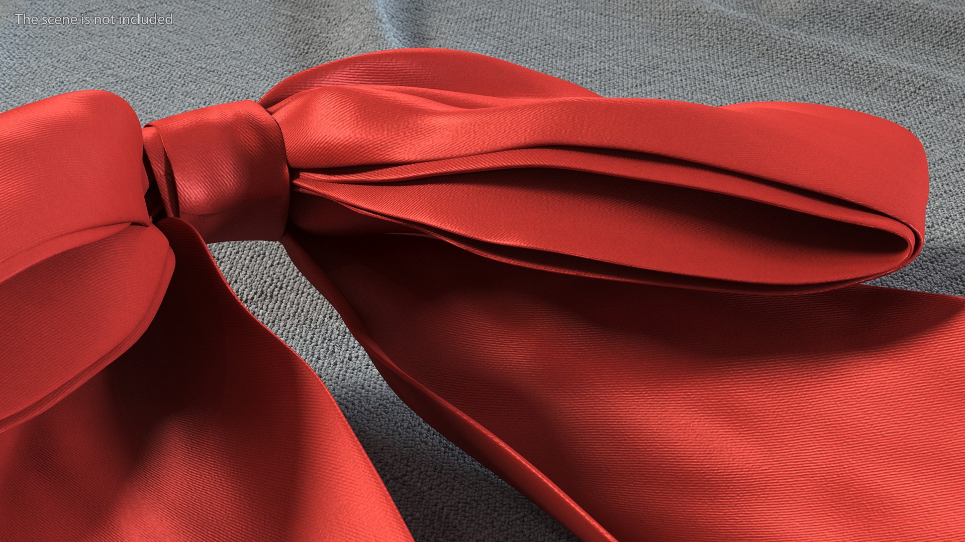 Vogue Bow Red 3D model - TurboSquid 1882154