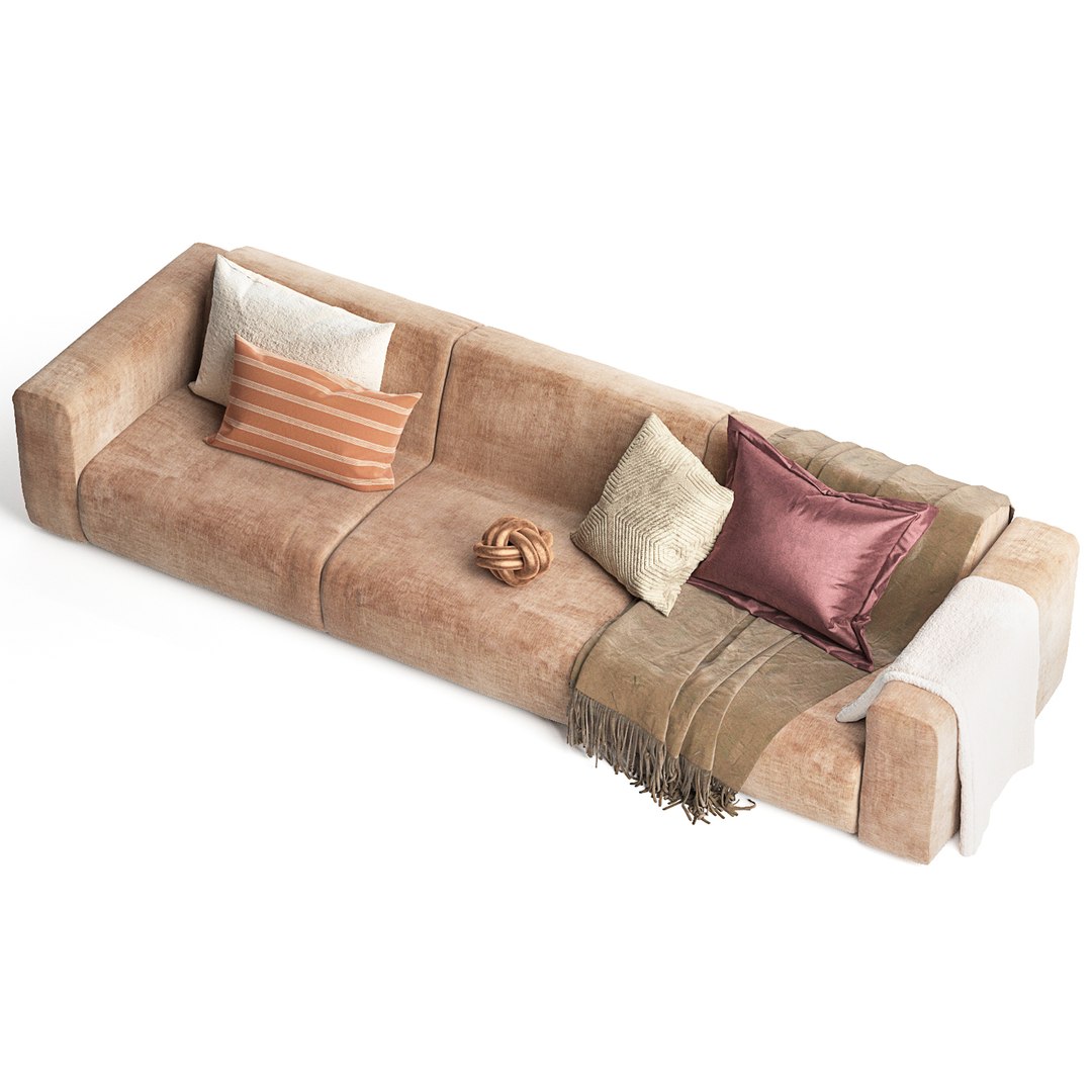 3D By FonQ Move 3 Seater Sofa - TurboSquid 1896965