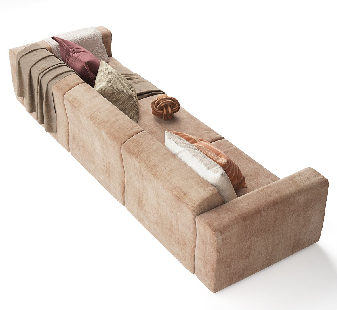 3D By FonQ Move 3 Seater Sofa - TurboSquid 1896965
