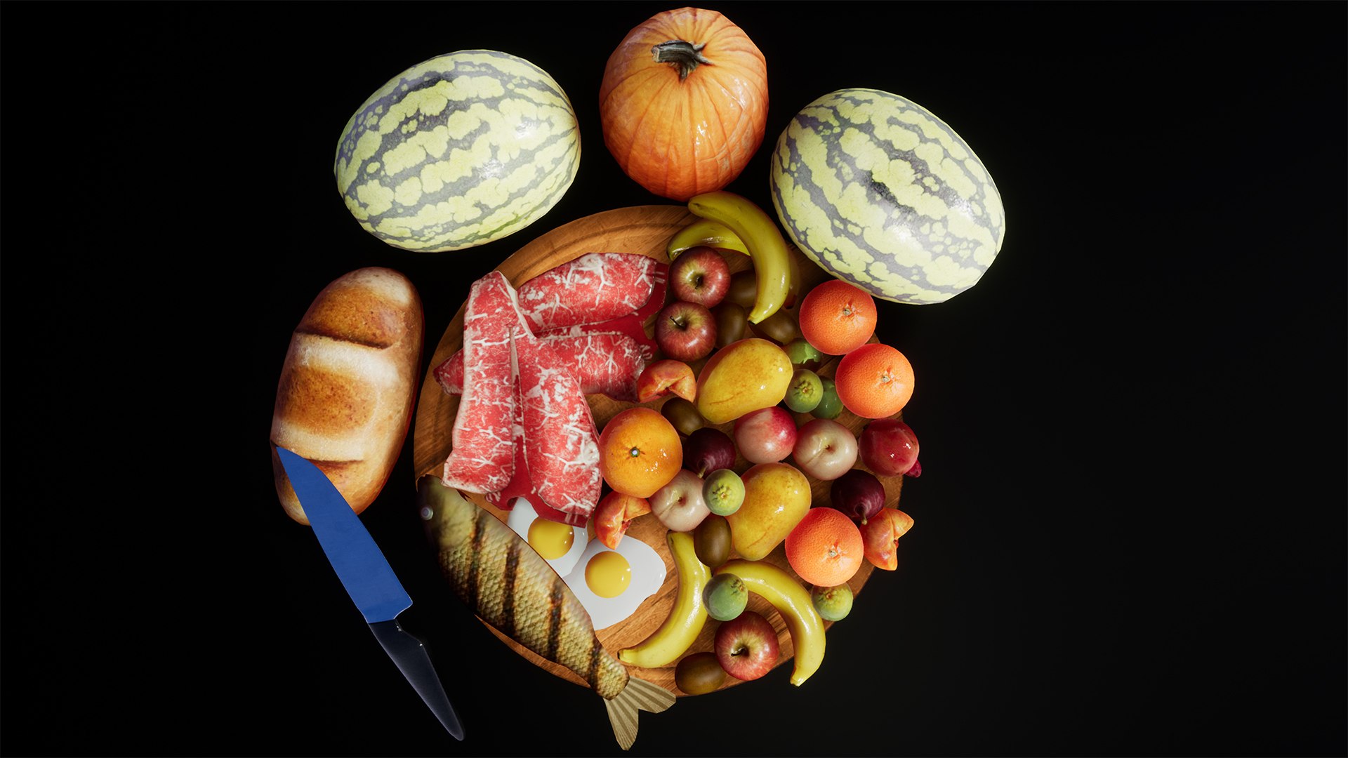 Food Props I 40 Variations 3D - TurboSquid 1984542
