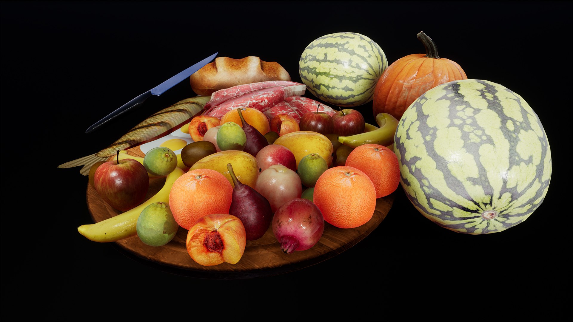 Food Props I 40 Variations 3D - TurboSquid 1984542