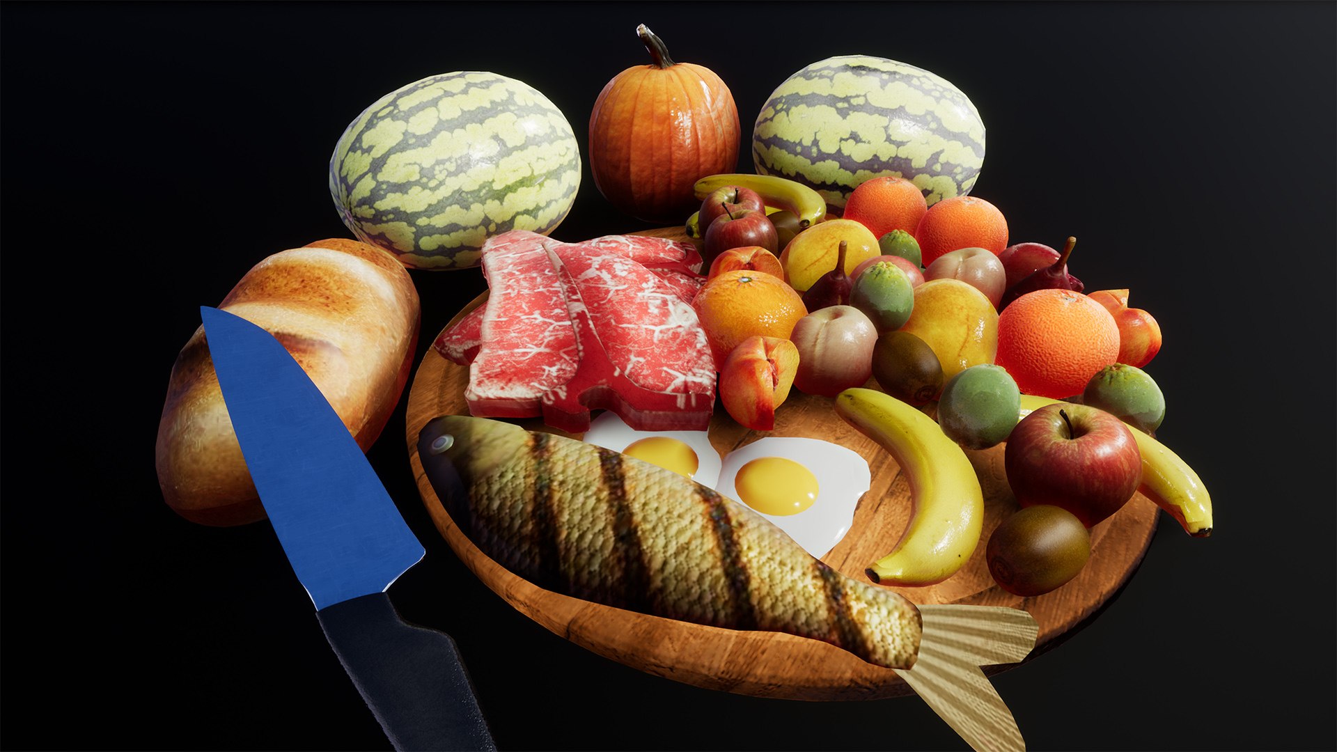 Food Props I 40 Variations 3D - TurboSquid 1984542