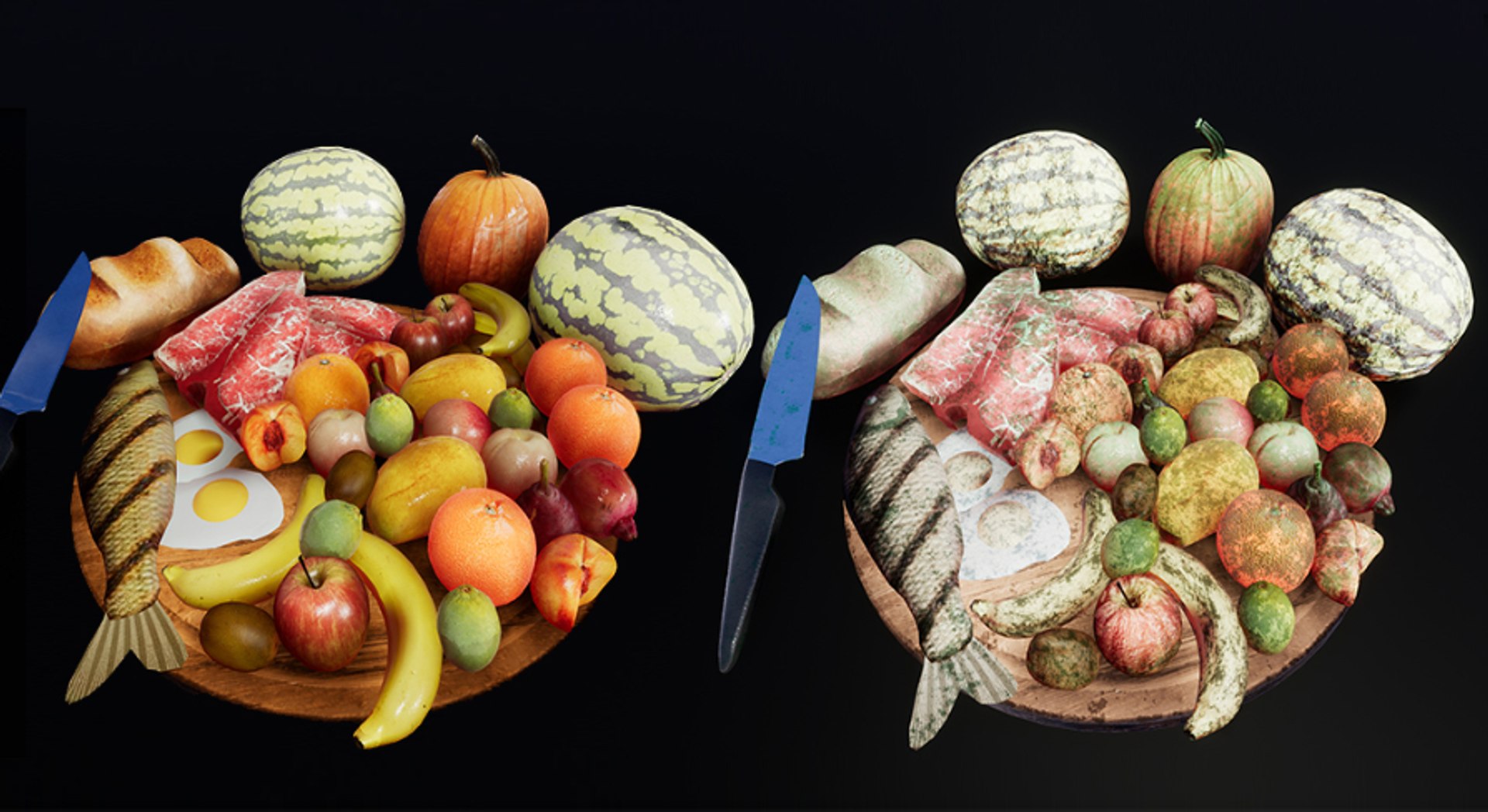 Food Props I 40 Variations 3D - TurboSquid 1984542