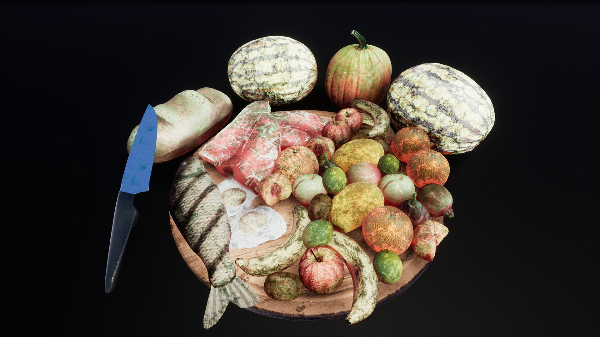 Food Props I 40 Variations 3D - TurboSquid 1984542