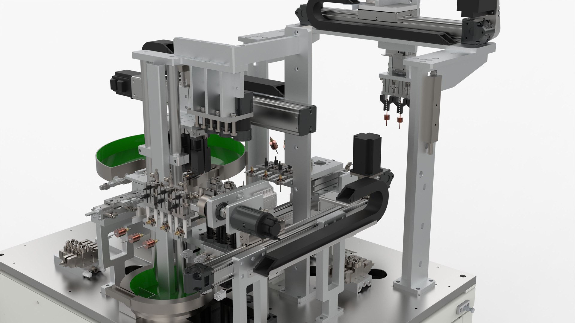 Automatic BD1901 Motor Rotor Commutator Assembly Machine 3D Model - TurboSquid 1972716