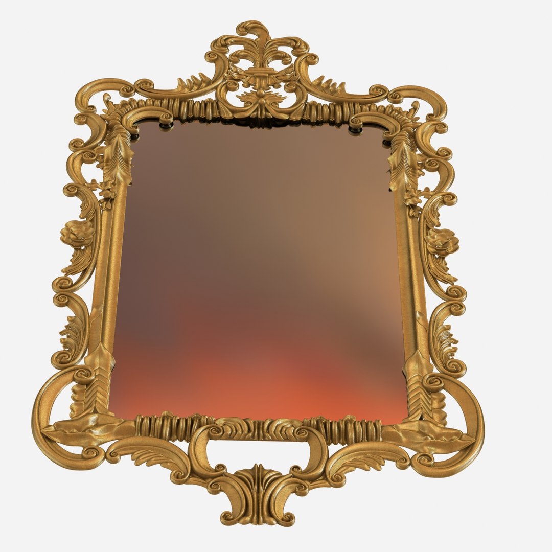 Mirror George Iii Rectangular 3d Model