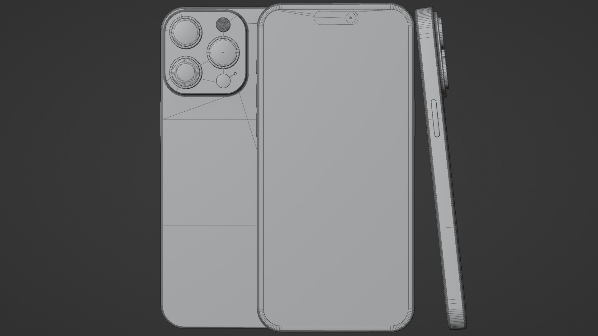 3D Realistic Gray Generic Smartphone Model - TurboSquid 2140075