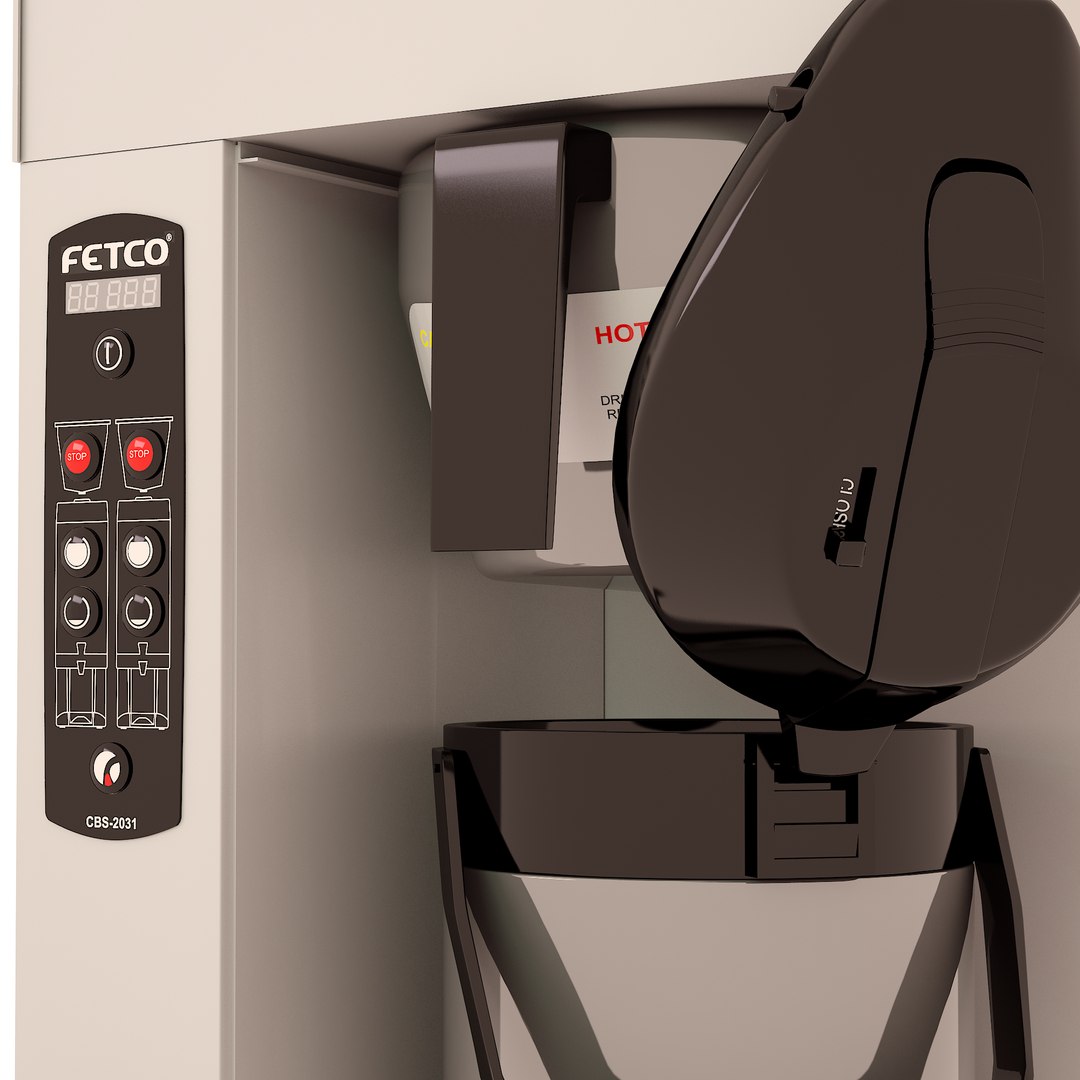 Fetco CBS - 2031 3D Model - TurboSquid 1840482