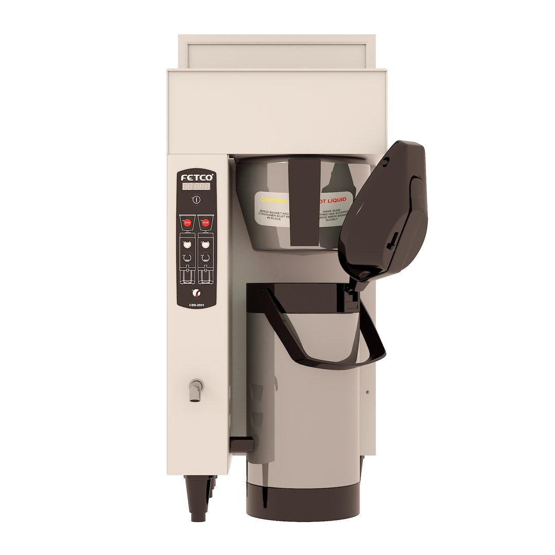 Fetco CBS - 2031 3D Model - TurboSquid 1840482