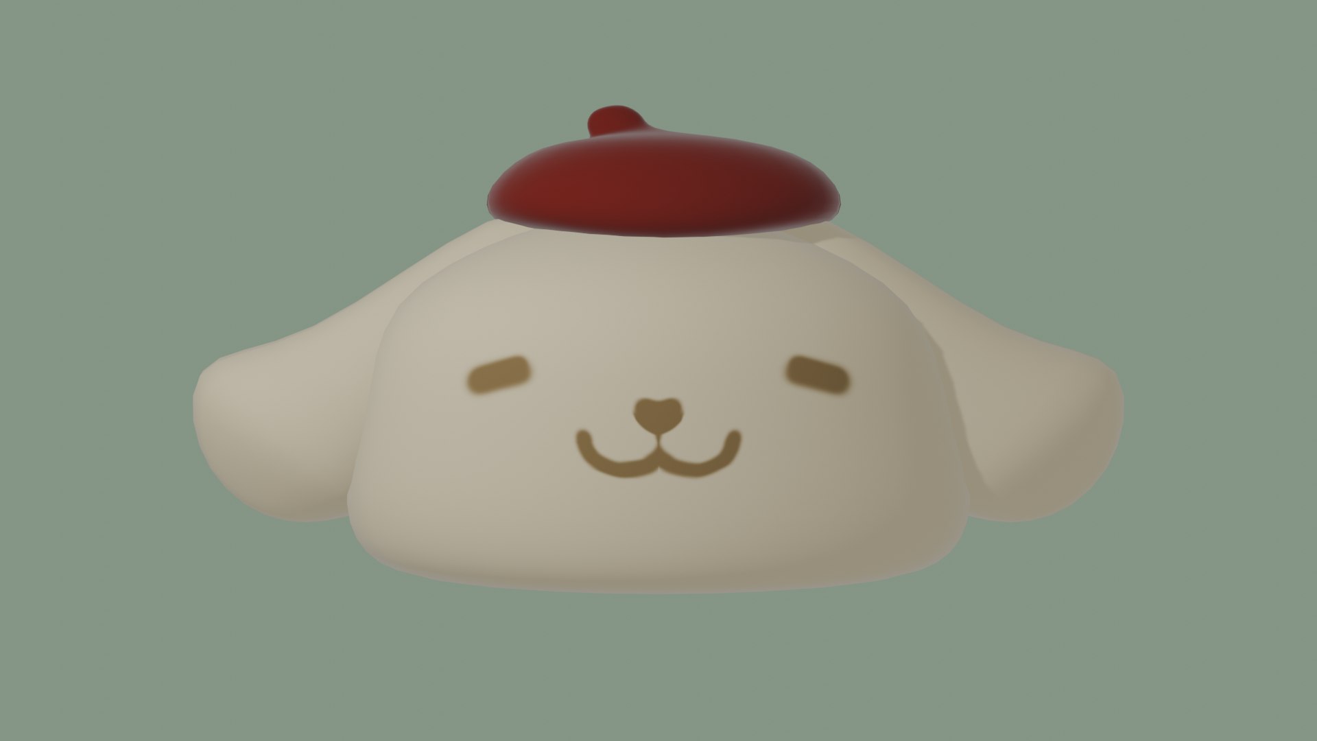 3D Pompompurin Model - TurboSquid 2287951