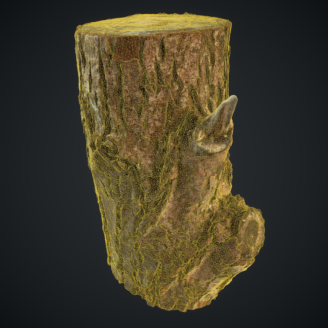 3D Scanned Log Pack - TurboSquid 1907834