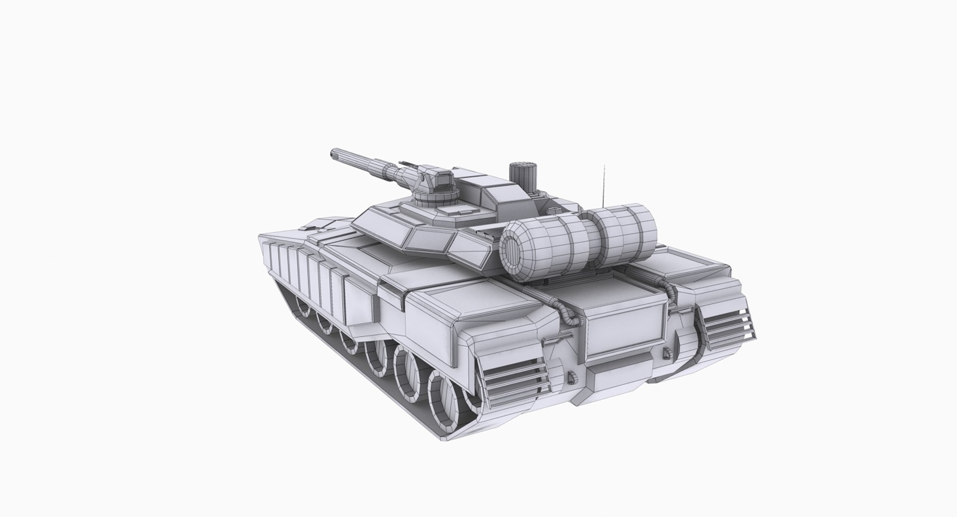 3D Tank Model - TurboSquid 1381888