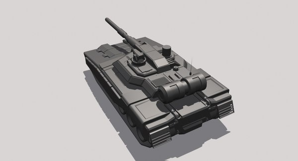 3D tank model - TurboSquid 1381888