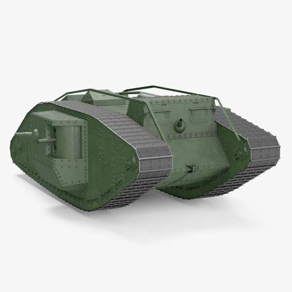 modelo 3d Tanque MK 4 Macho Verde Aparejado - TurboSquid 2243613