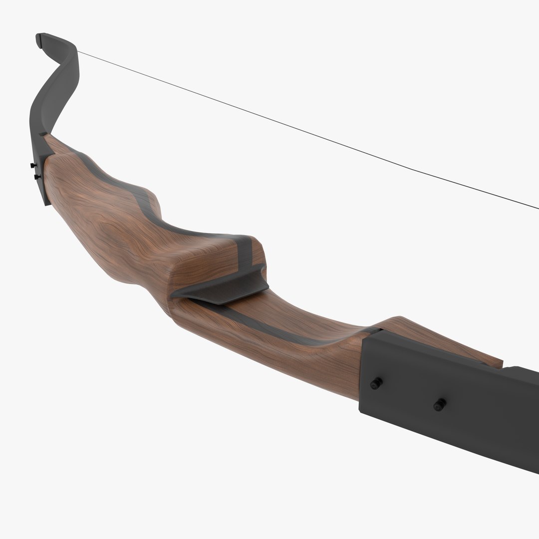 Recurve Bow 3D Model - TurboSquid 1151139