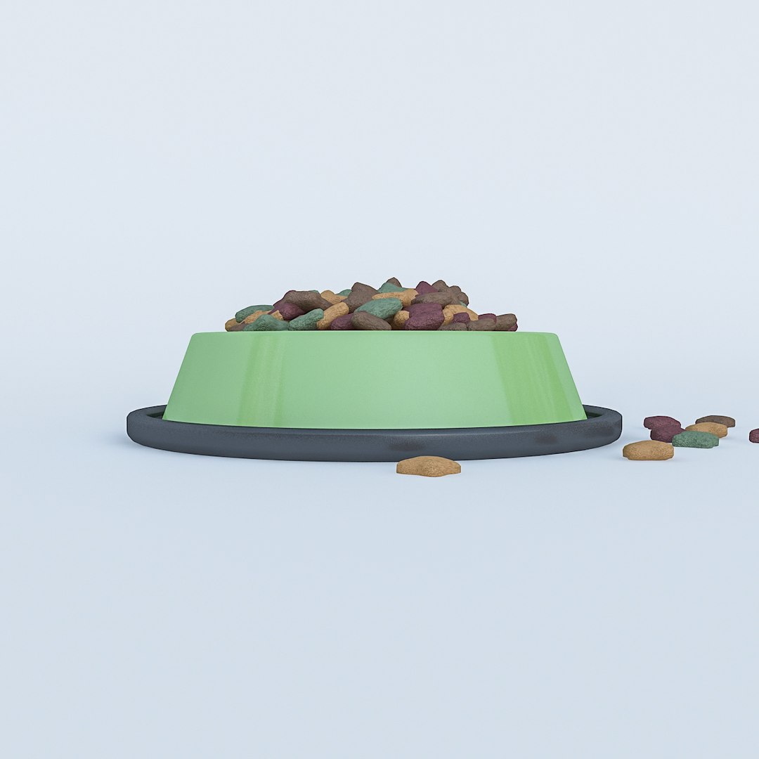 Food Dog Cat 3D Model - TurboSquid 1441663