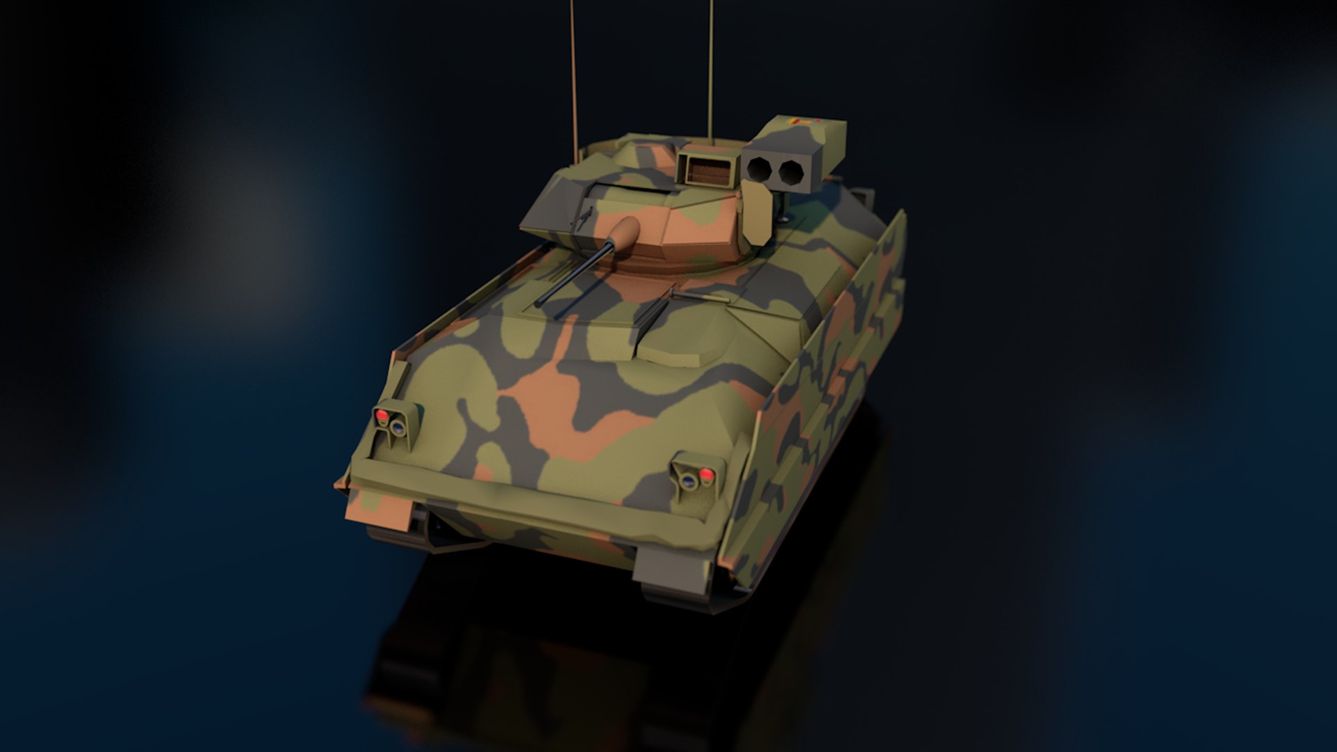 3D Model M2a2 Infantry Fighting Vehicle - TurboSquid 1461236