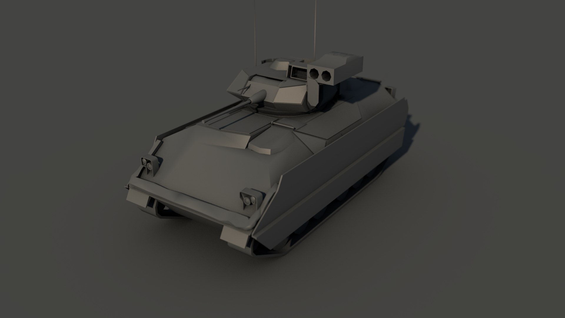 3D Model M2a2 Infantry Fighting Vehicle - TurboSquid 1461236