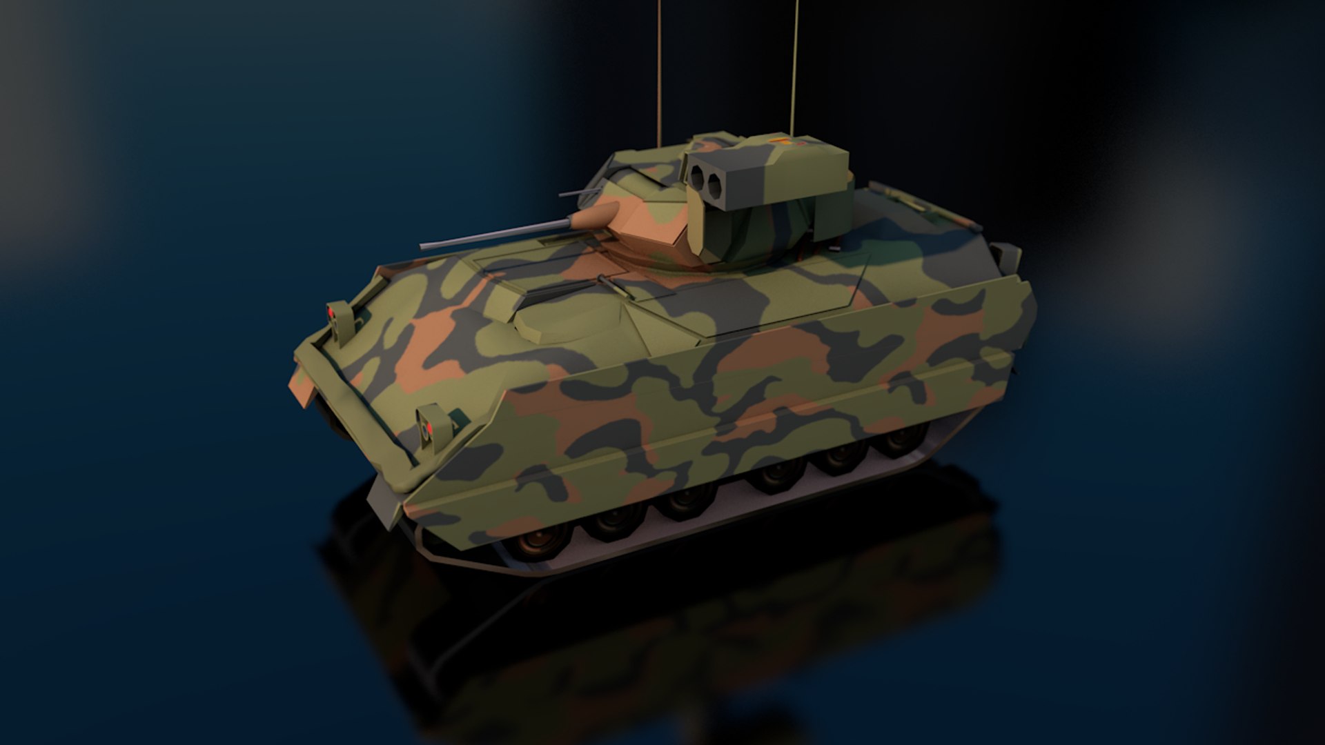 3D Model M2a2 Infantry Fighting Vehicle - TurboSquid 1461236