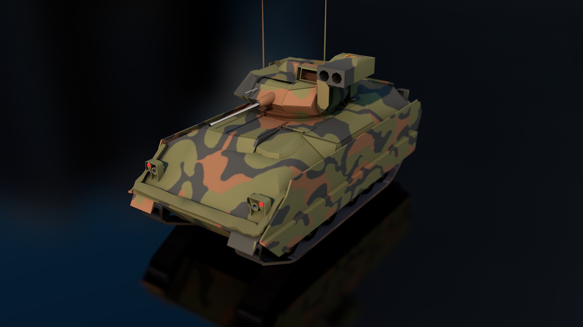 3D Model M2a2 Infantry Fighting Vehicle - TurboSquid 1461236