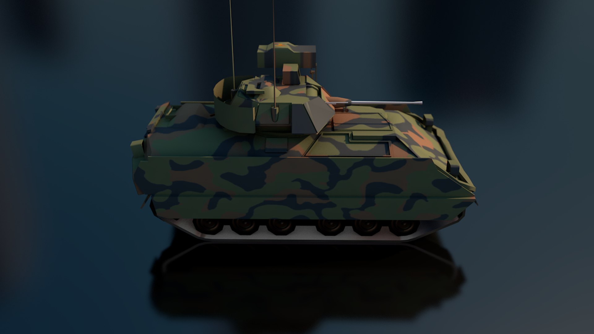 3D Model M2a2 Infantry Fighting Vehicle - TurboSquid 1461236