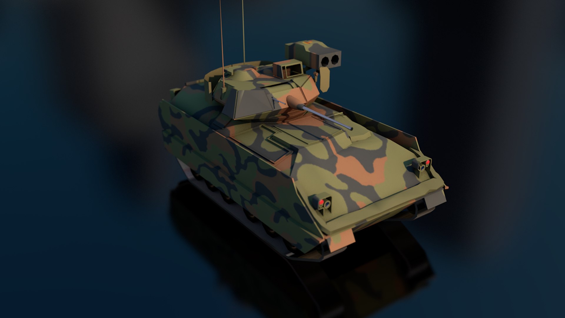3D Model M2a2 Infantry Fighting Vehicle - TurboSquid 1461236