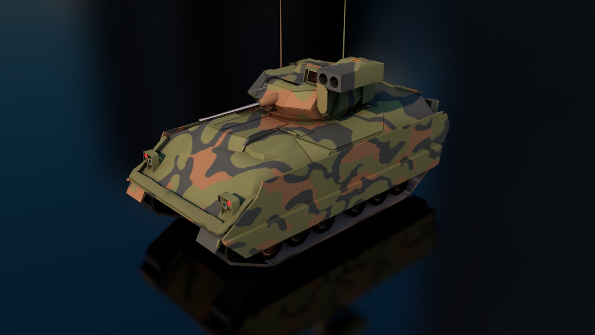 3D Model M2a2 Infantry Fighting Vehicle - TurboSquid 1461236