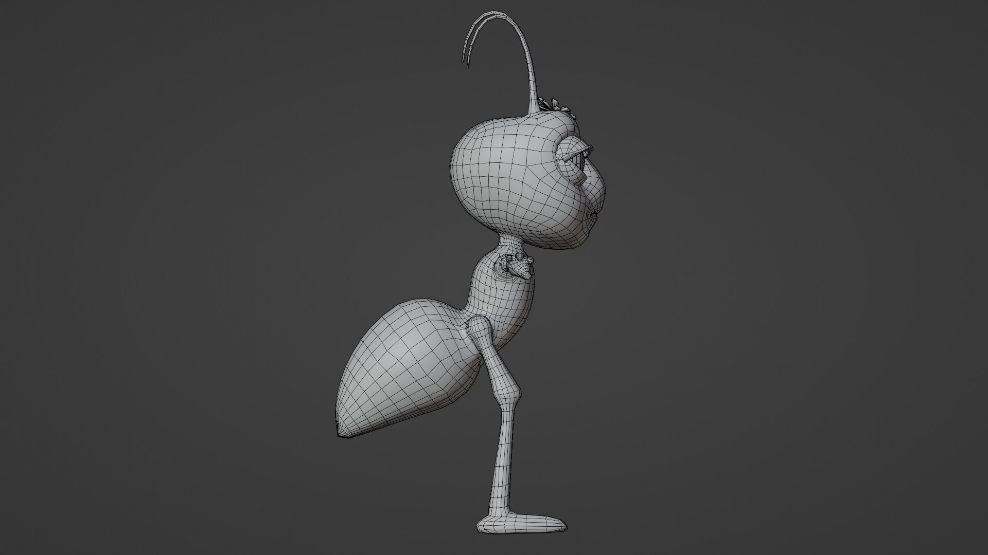 Cute Stylized Pink Blue Purple Ant Fully Rigged 3D Model - TurboSquid ...