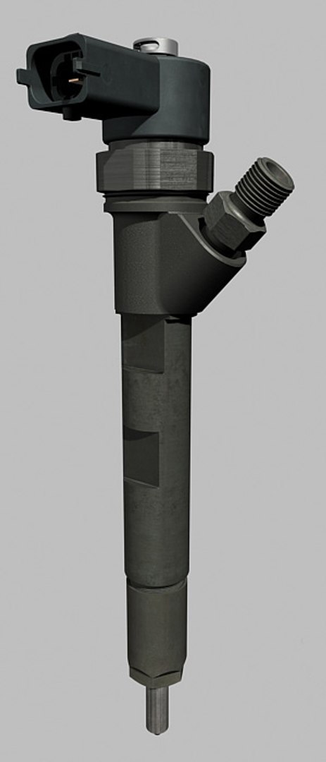 Bosch Common Rail Injector 3d Max