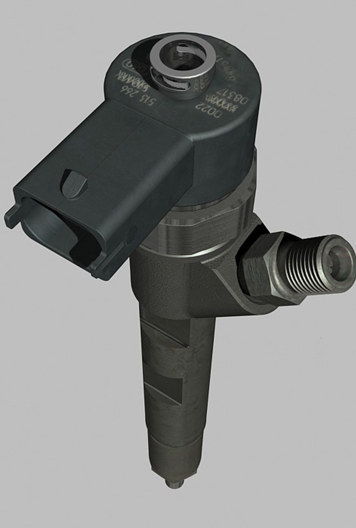 Bosch Common Rail Injector 3d Max