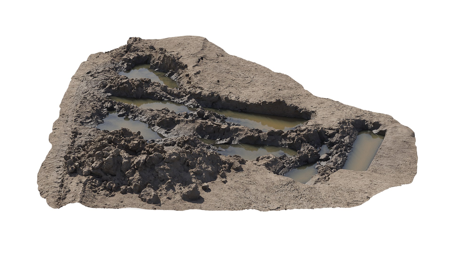 3D Model The Mud Pit - TurboSquid 1915027