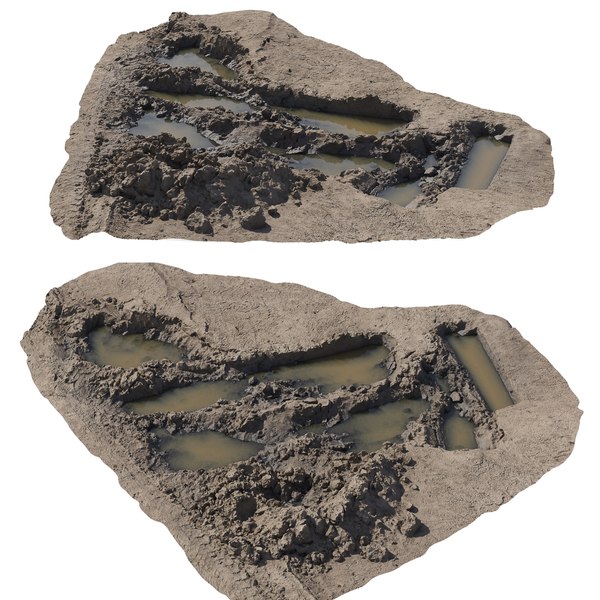3D model The mud pit - TurboSquid 1915027