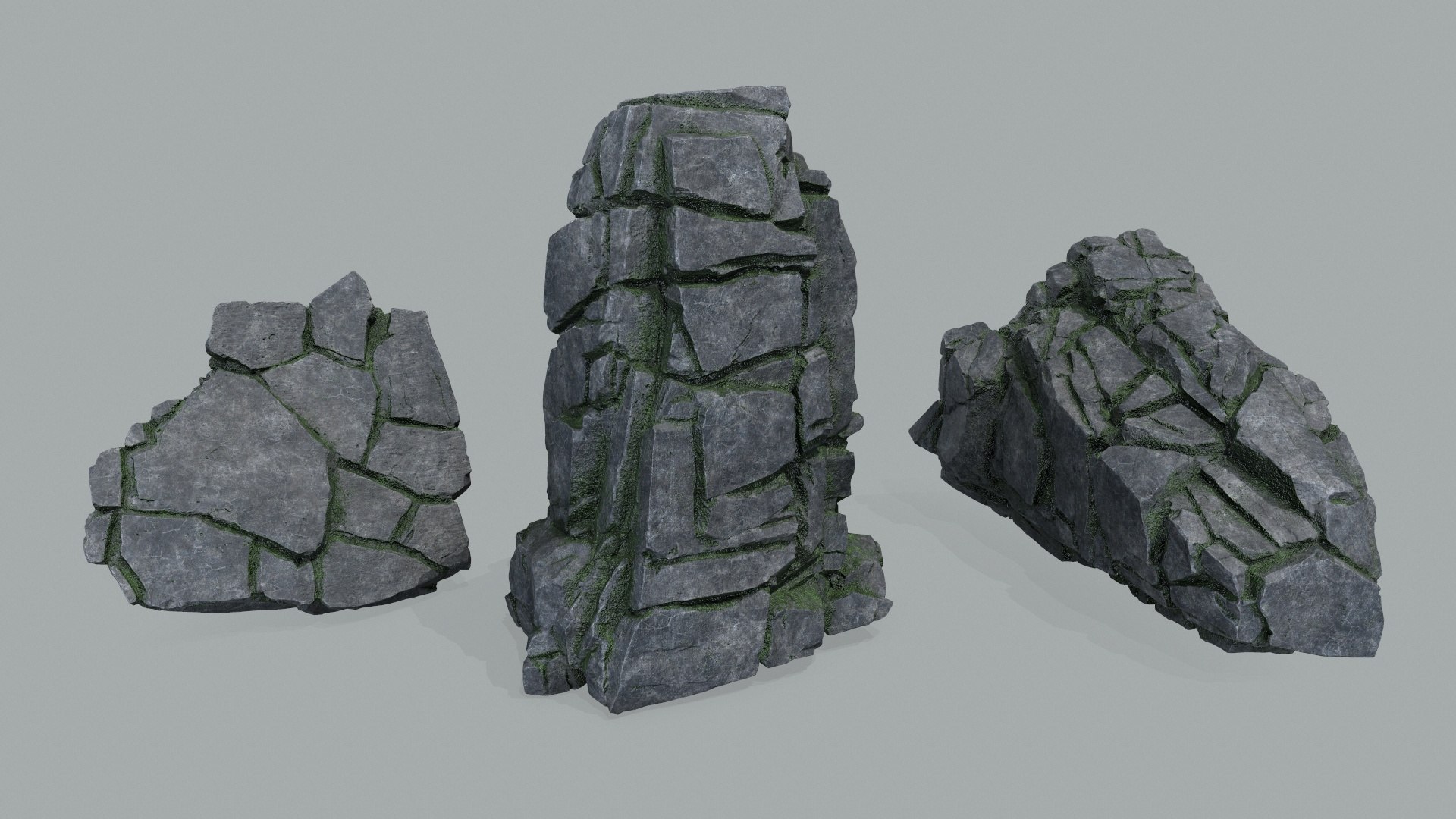 3D Model Cliff Rocks - TurboSquid 2216427