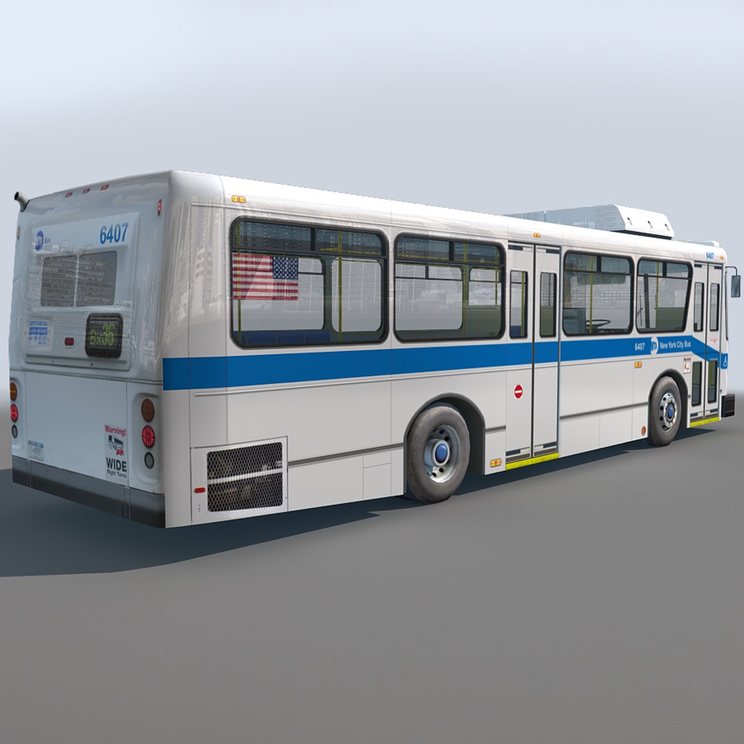 3d Res City Bus