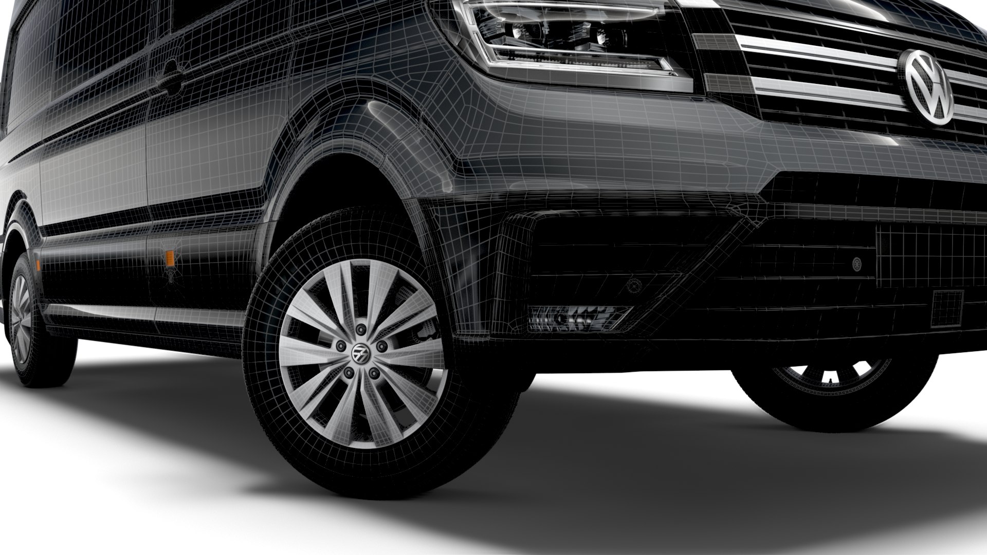 3D model volkswagen crafter mwb trendline - TurboSquid 1650845