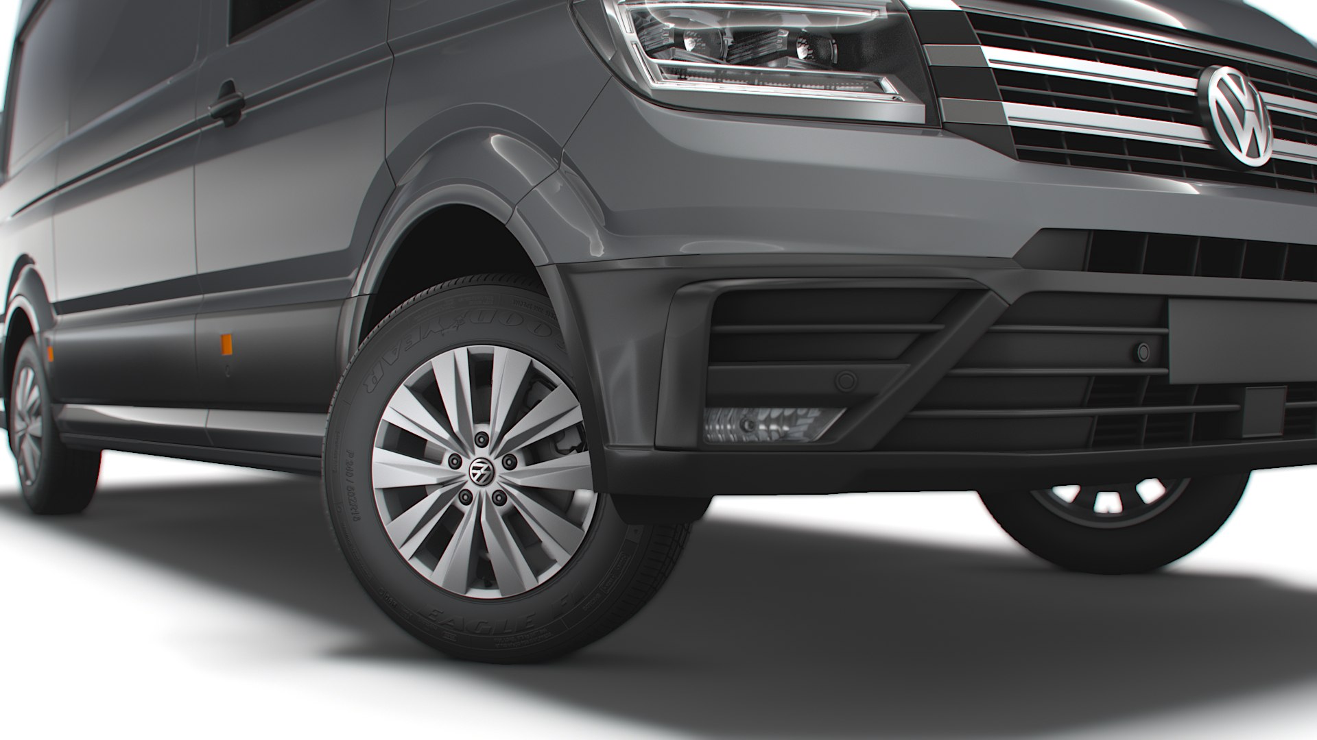 3D Model Volkswagen Crafter Mwb Trendline - TurboSquid 1650845