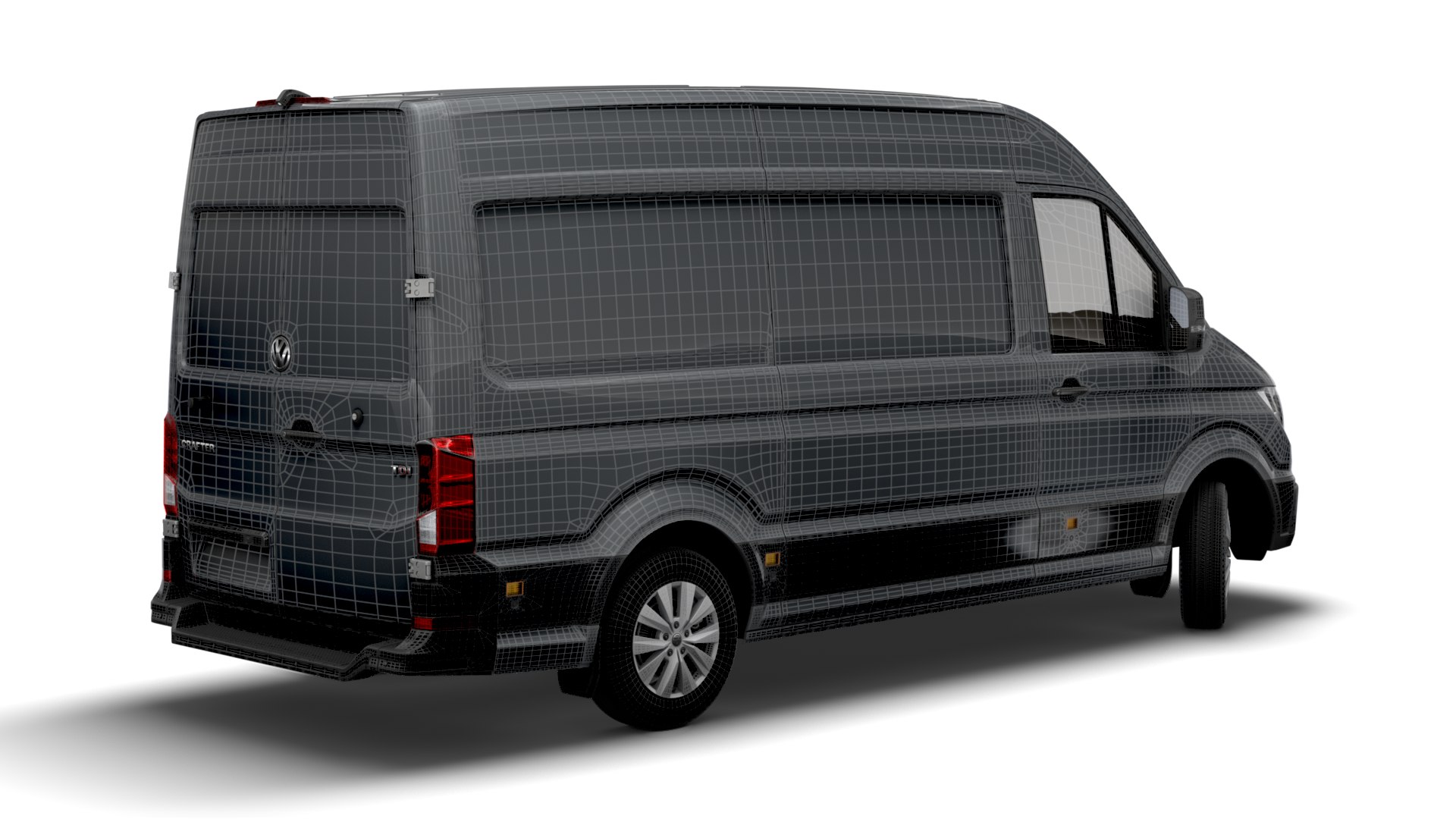 3D model volkswagen crafter mwb trendline - TurboSquid 1650845