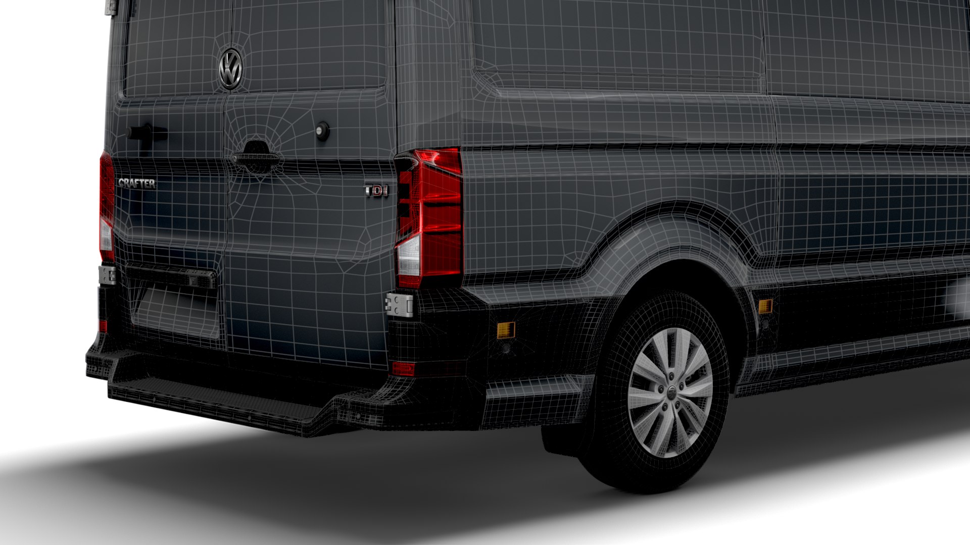 3D model volkswagen crafter mwb trendline - TurboSquid 1650845