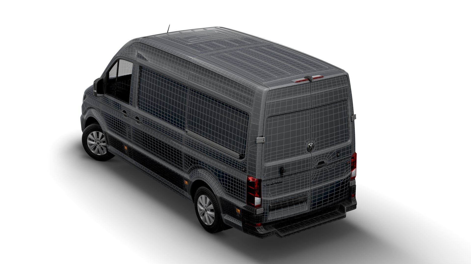 3D model volkswagen crafter mwb trendline - TurboSquid 1650845