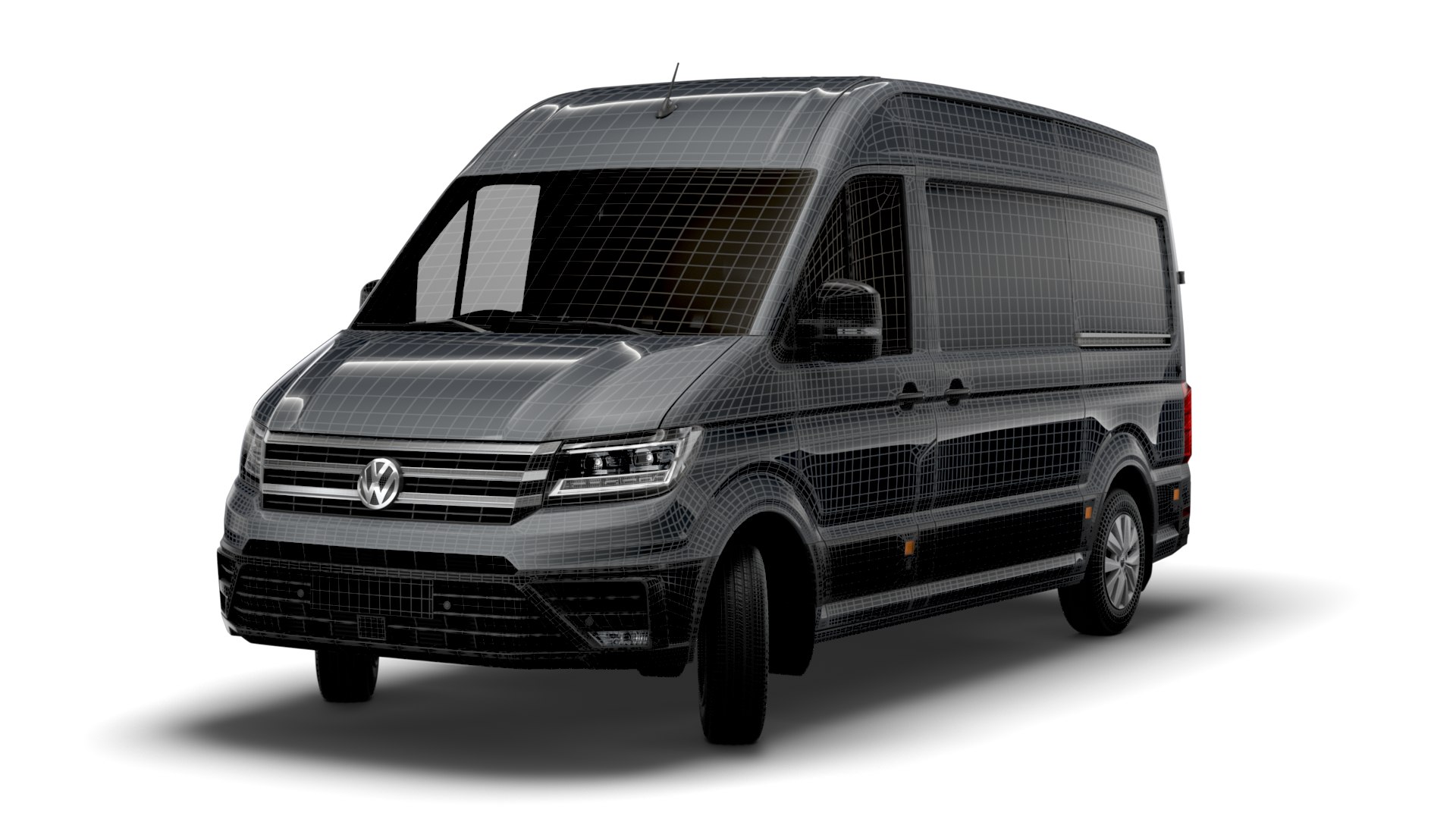 3D model volkswagen crafter mwb trendline - TurboSquid 1650845